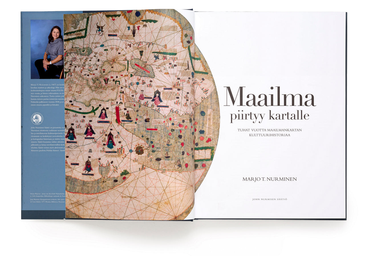 Maailma piirtyy kartalle — tuhat vuotta maailmankartan kulttuurihistor ...